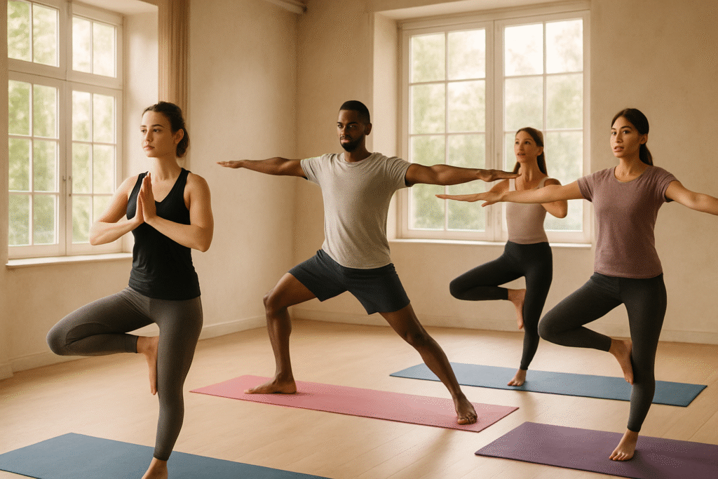 Les postures debout en yoga : un atout pour votre équilibre ! 🧘‍♂️